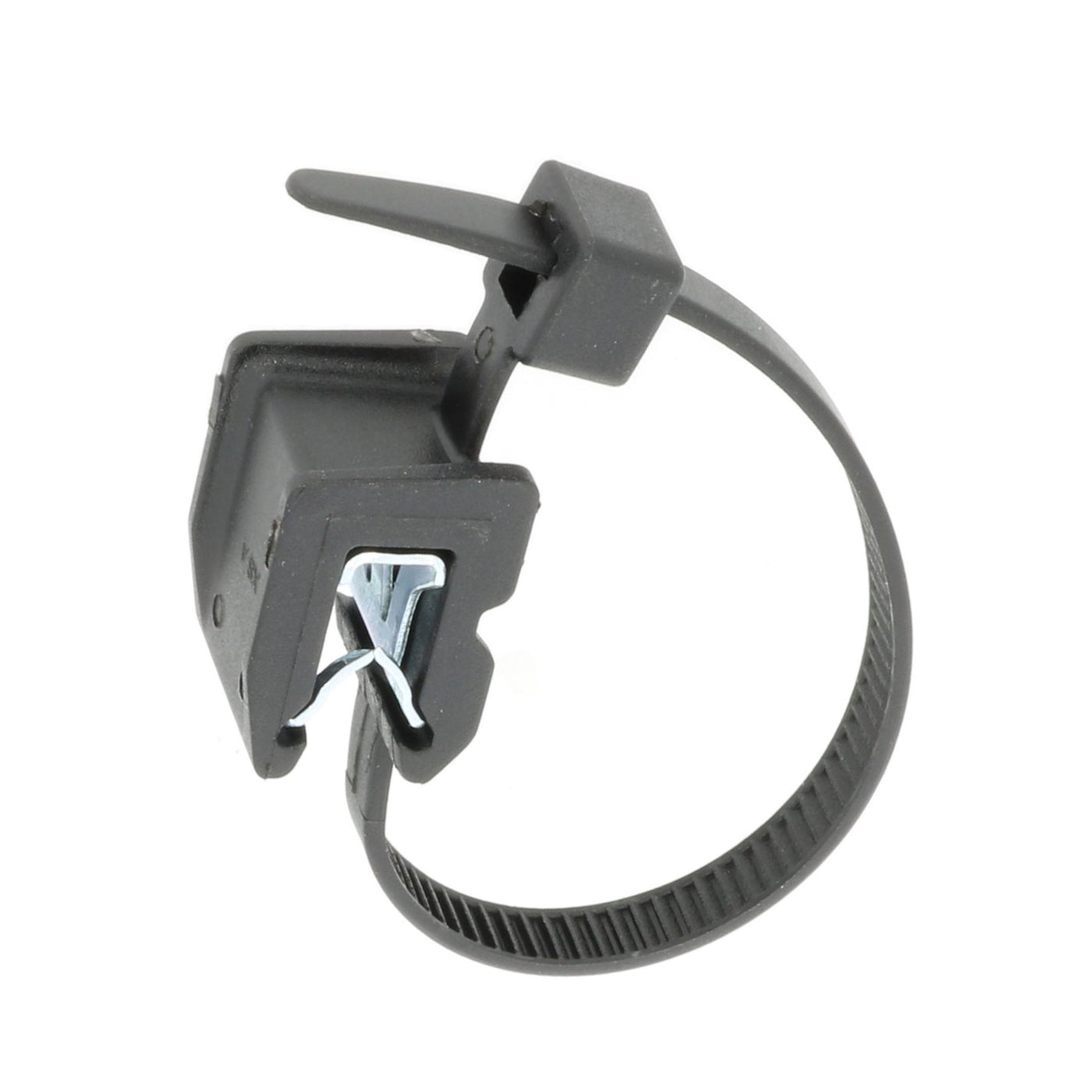 115mm Cable Tie with Edge Clip for Conduits, Loom and Hose — VehicleClips