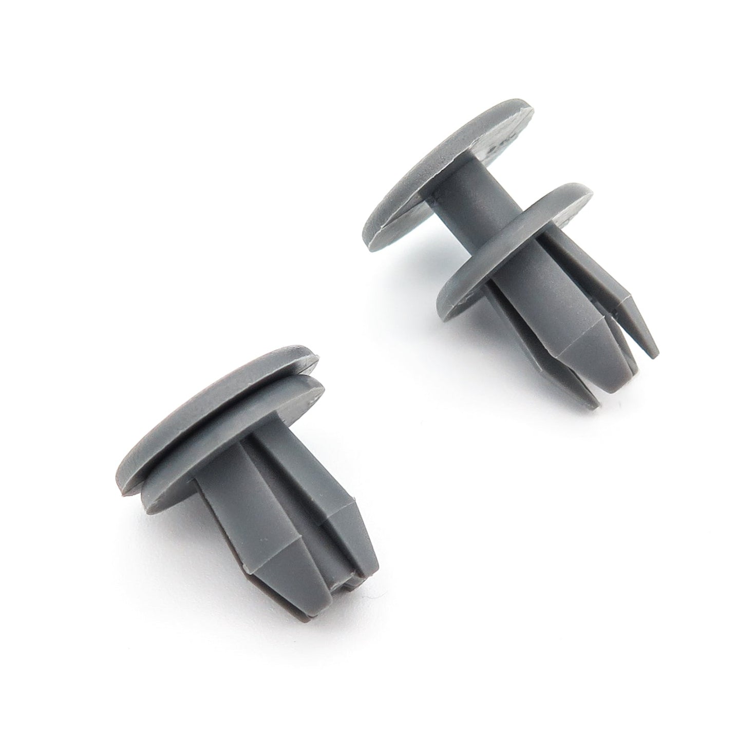 8mm Push Fit Plastic Rivet, Grey, BMW 51498237075 — VehicleClips
