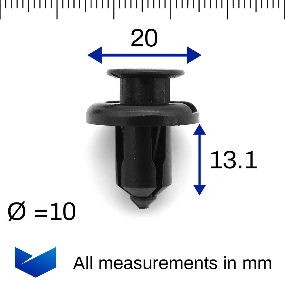 Push Fit Plastic Fasteners — VehicleClips