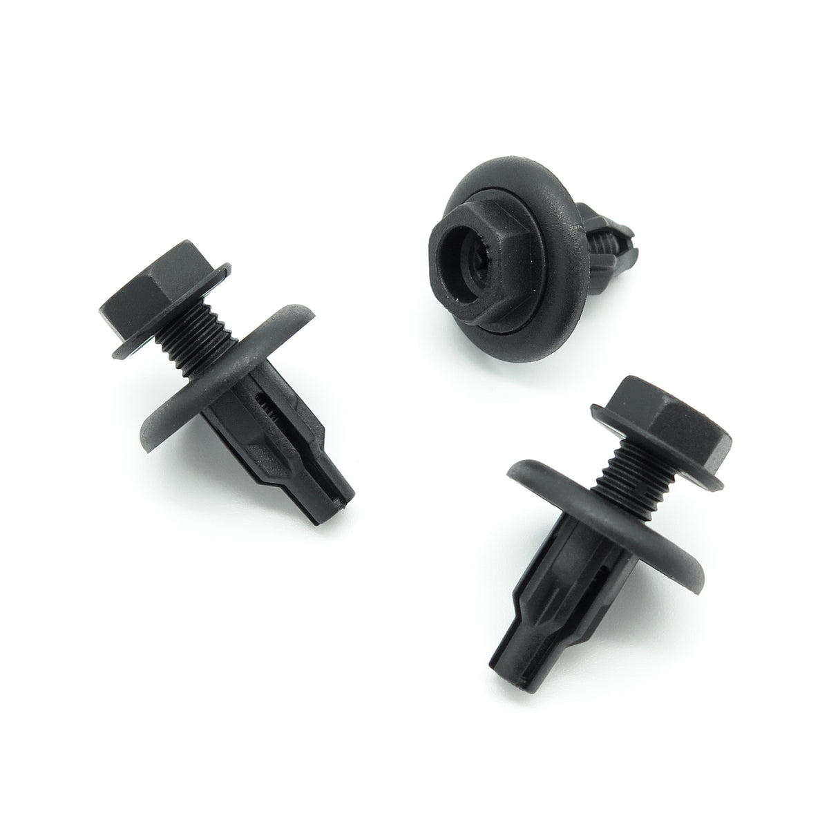 8mm Plastic Screw Fit Clips for Engine Undertrays & Shields- Honda 915 ...