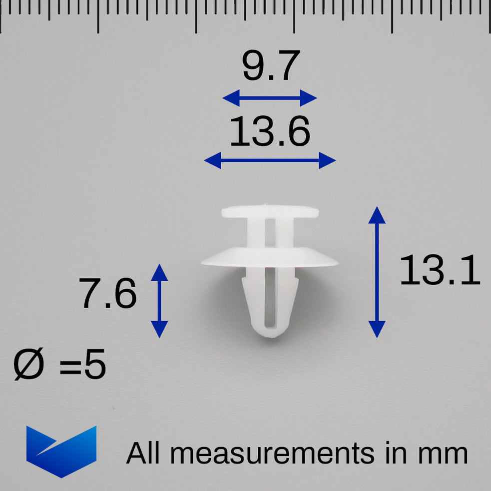 Ford Fiesta Trim Clips, Fixings & Fasteners- Huge Range — VehicleClips