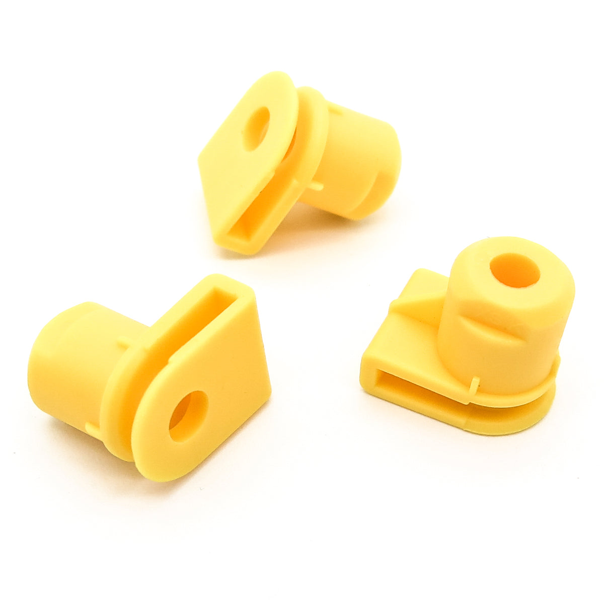 Yellow Bumper Fastener Clips, BMW 07147212877 — VehicleClips