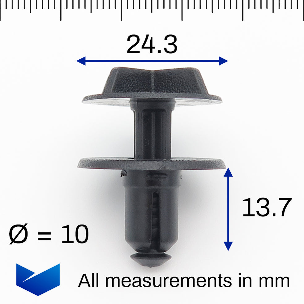 Push Fit Plastic Fasteners — VehicleClips