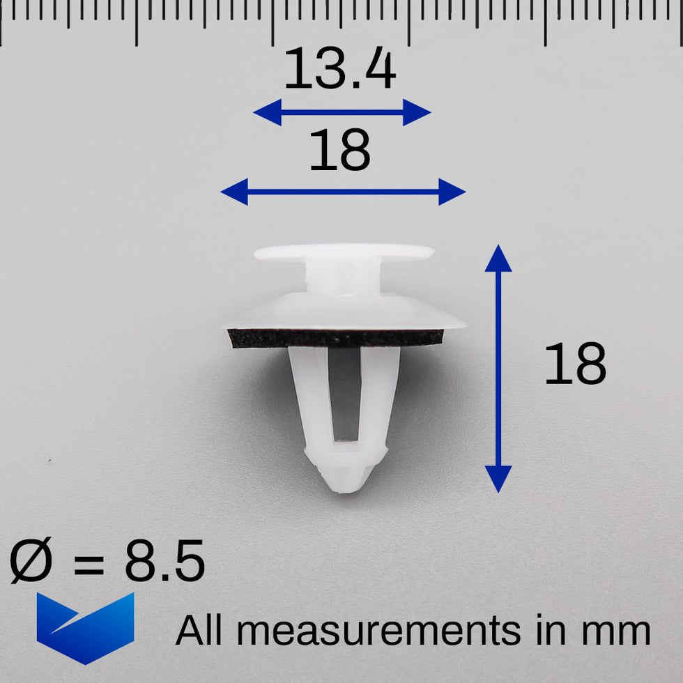 Door Card & Interior Trim Panel Clips, Mercedes-Benz A0069884378 ...