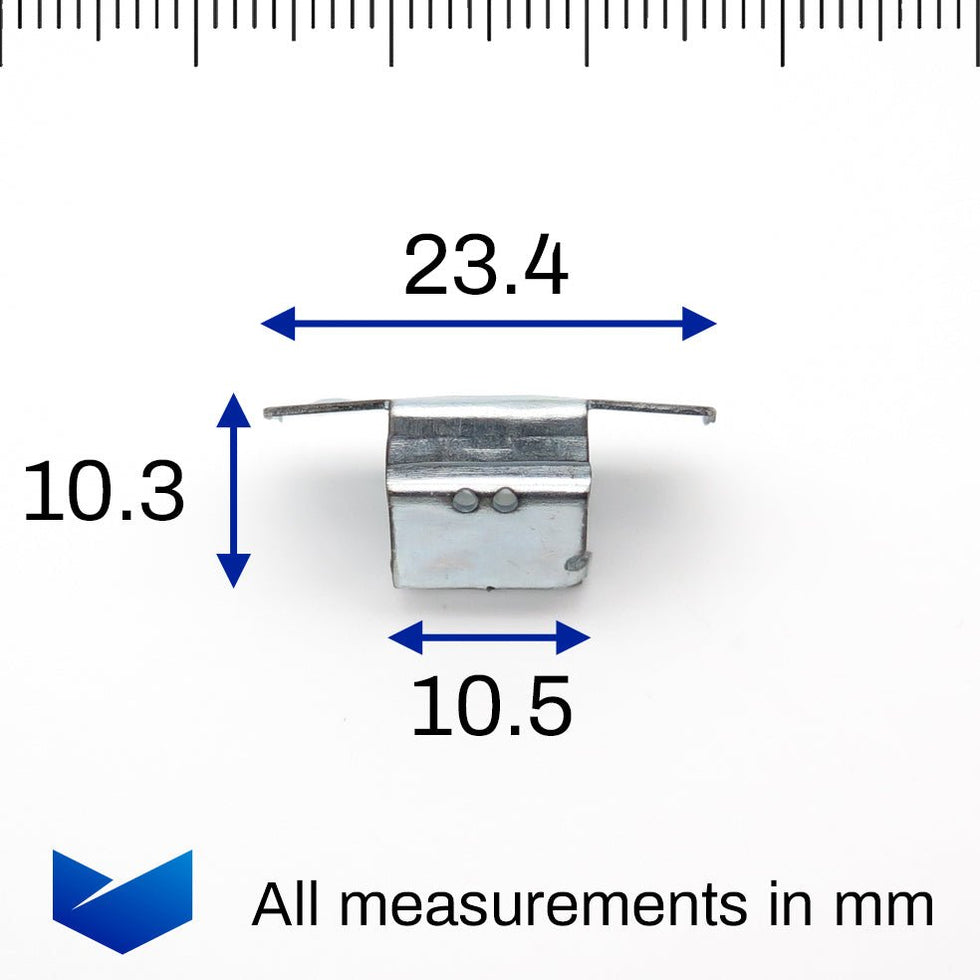 Metal Undertray Bolt Retaining Clip, Peugeot 703018 — VehicleClips