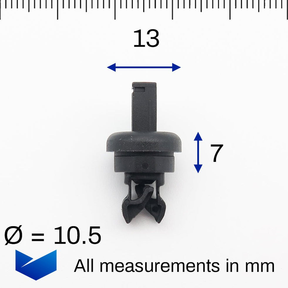 Parcel Shelf Hanger Clip, Renault 8200675047, 799651800R — VehicleClips