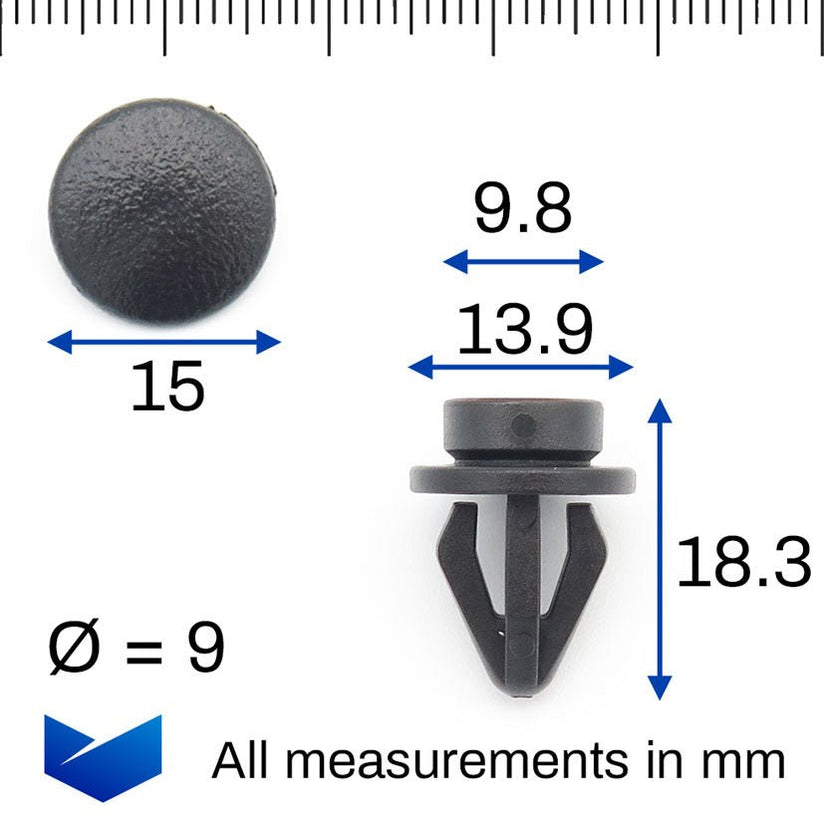 Nissan Car & Van Trim Clips, Fixings & Fasteners — VehicleClips