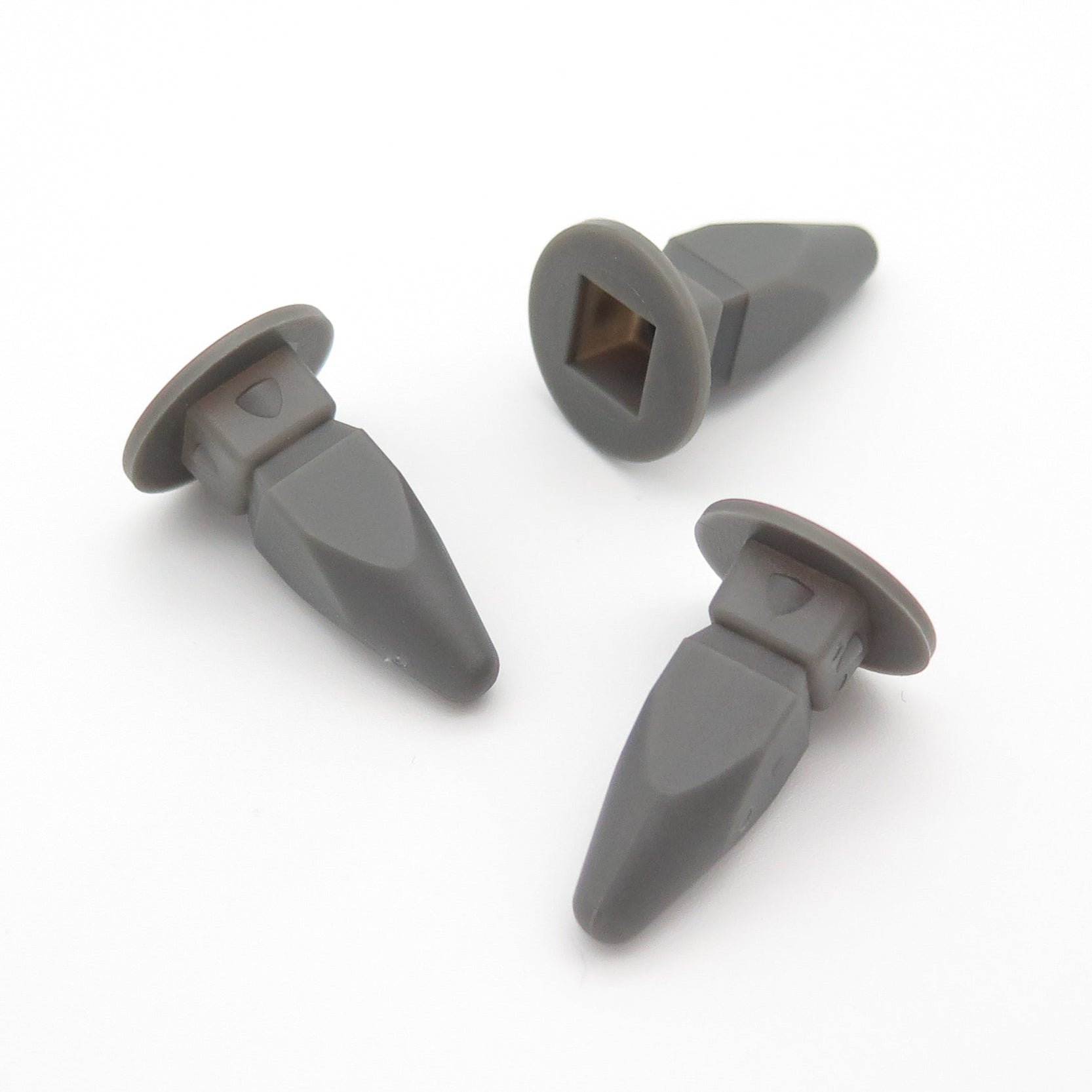 Plastic Lock Nut, Screw Grommet- Volkswagen 357868143 — VehicleClips