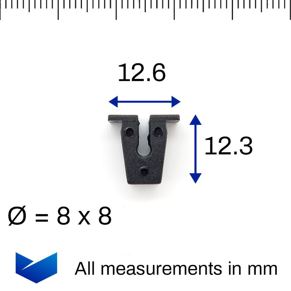 Plastic Screw Grommet, Audi 811807577C — VehicleClips