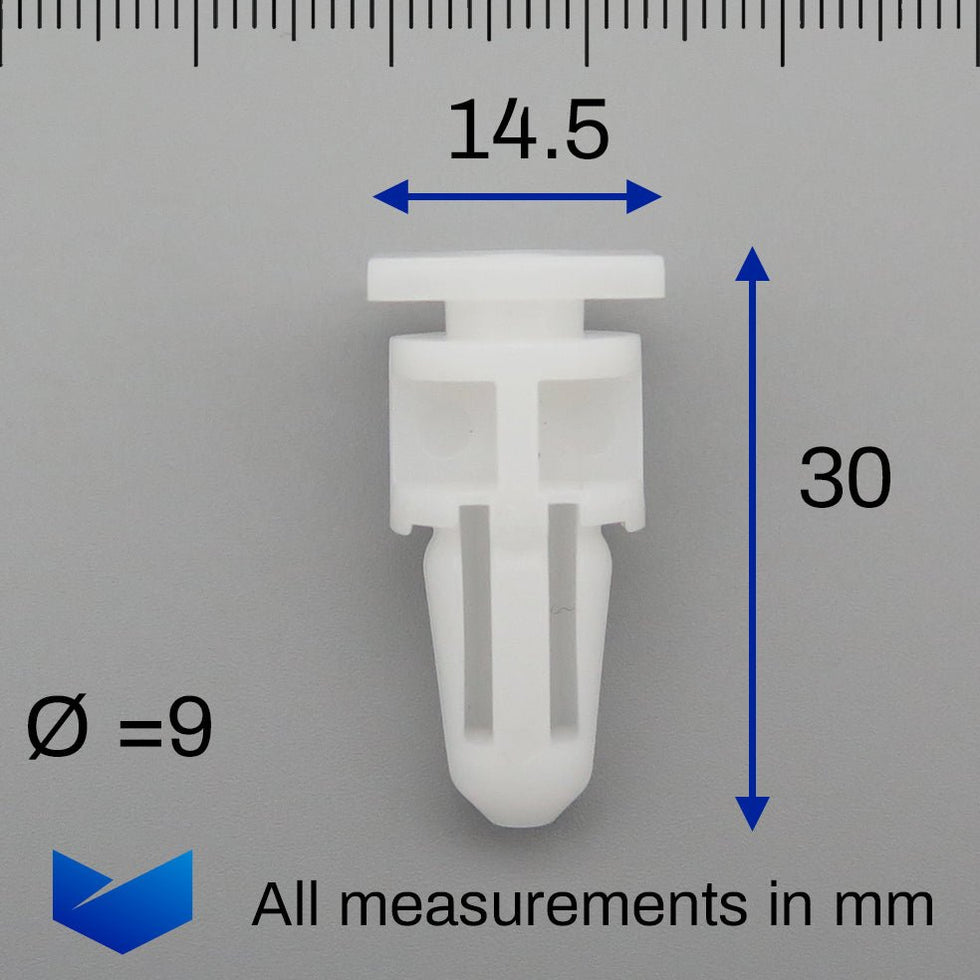 Plastic Trim Clips- BMW E34 5 Series Sill Trim Clips- 51471928808 ...