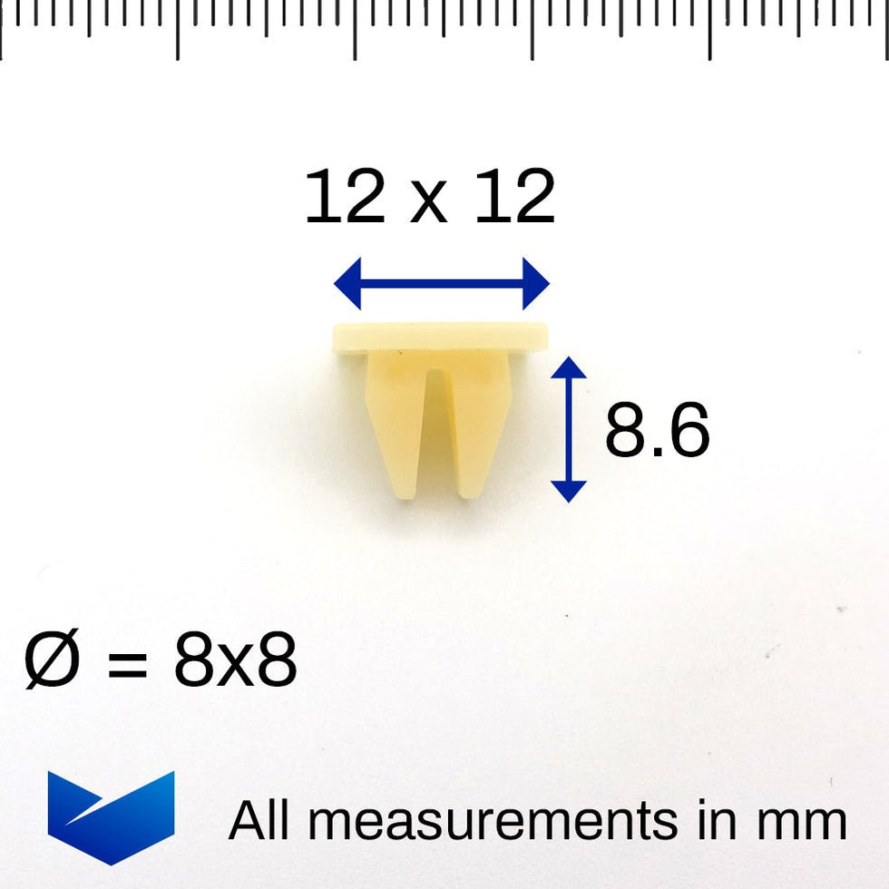 Screw Grommet Locknut, Kia 1491005000 — VehicleClips