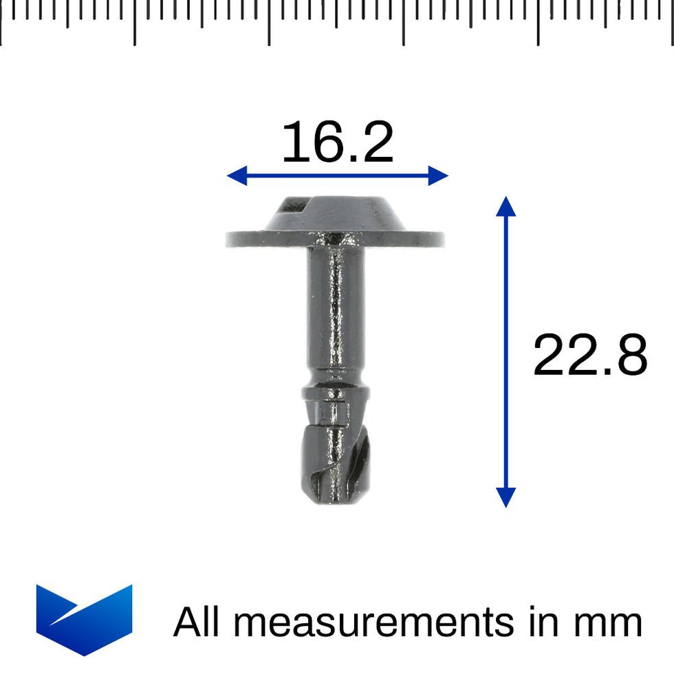 Twist Lock Fastener Bolt, BMW 51718212148 — VehicleClips