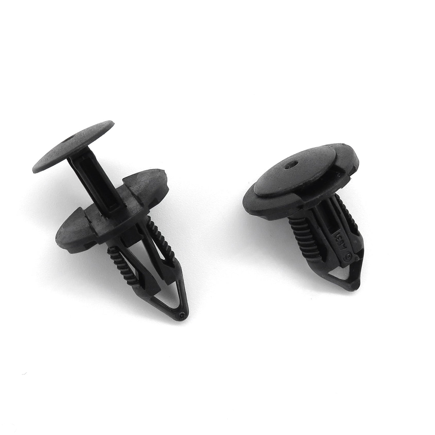 8mm Push Fit Black Plastic Rivet, Alfa Romeo 51897485 — VehicleClips