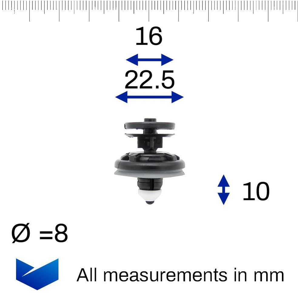 Audi Car Trim Clips, Fixings & Fasteners — VehicleClips