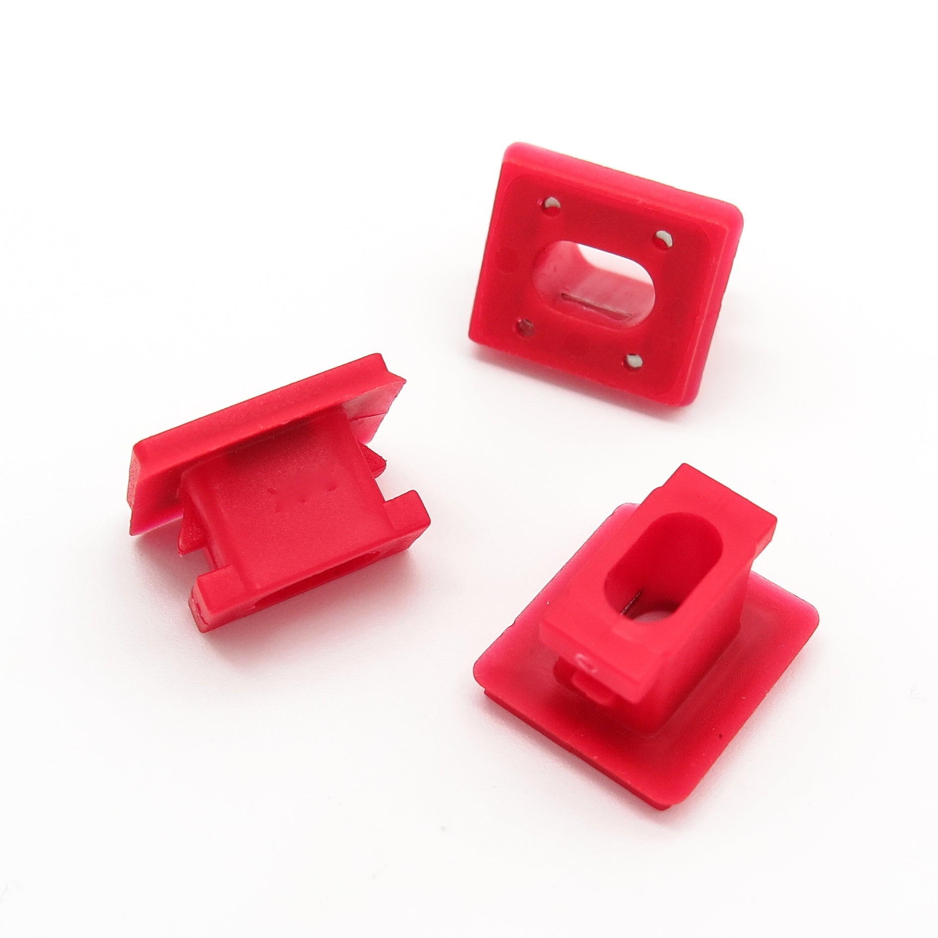 BMW Dashboard Trim Strip Grommet, Red Clips for Dash Inserts- 51458266 ...