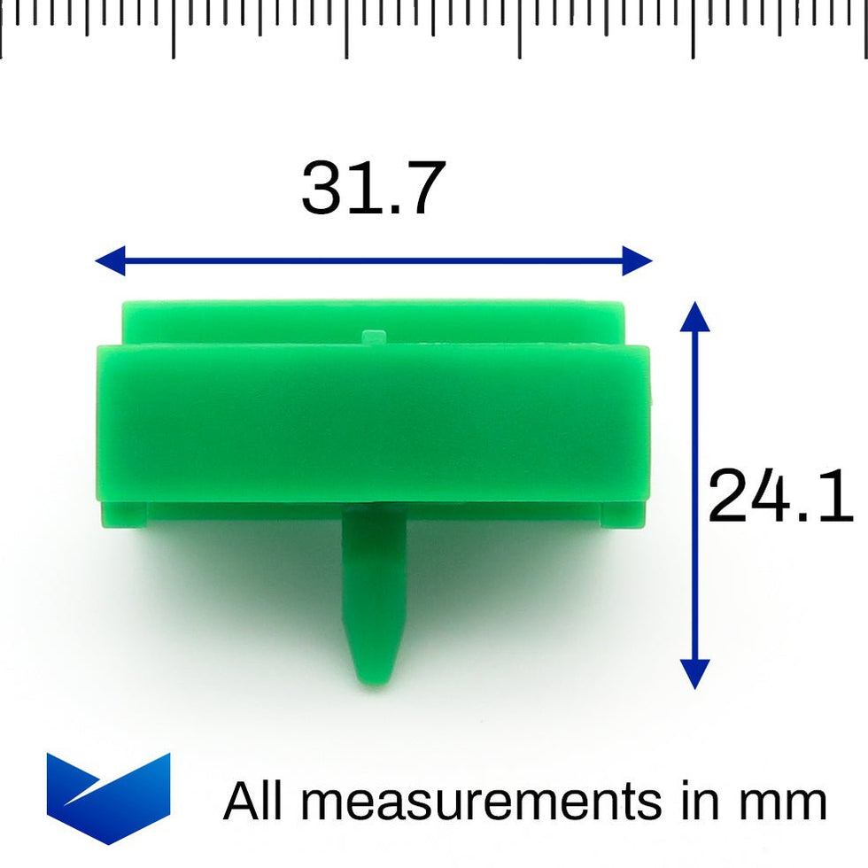 BMW E60 E61 5 Series- Plastic Trim Clip Fastener for Side Skirt Sill M ...