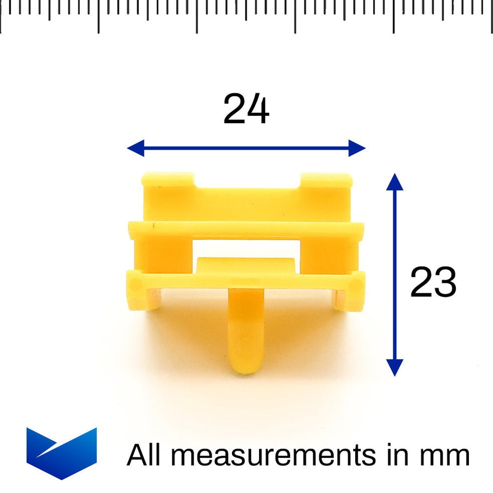 BMW Plastic Trim Clips for Side skirts, Sill Moulding Locator Clips- 5 ...