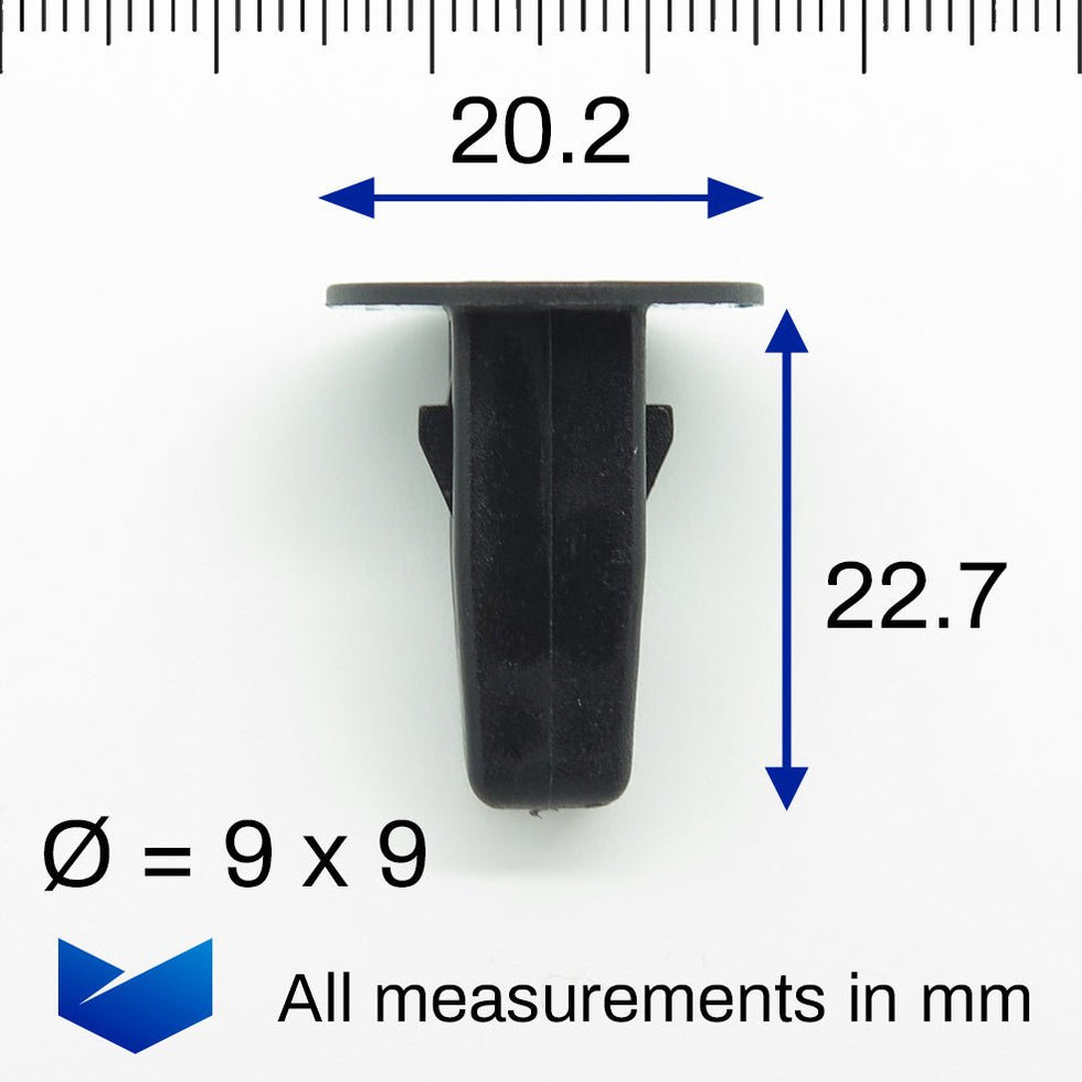 Insert Clip, Screw Grommet, Lexus 9018906177 — VehicleClips