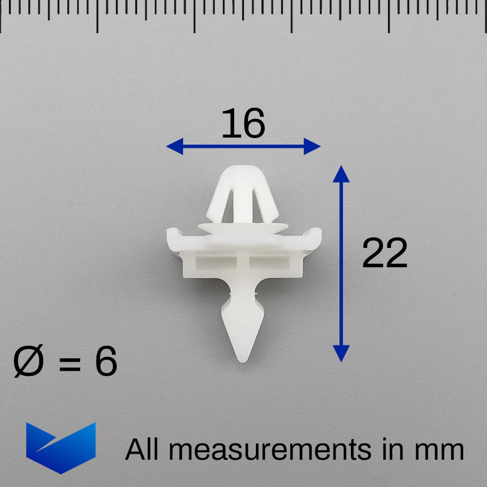 Plastic Body Trim & Side Moulding Clips- Mercedes A0019884981 ...