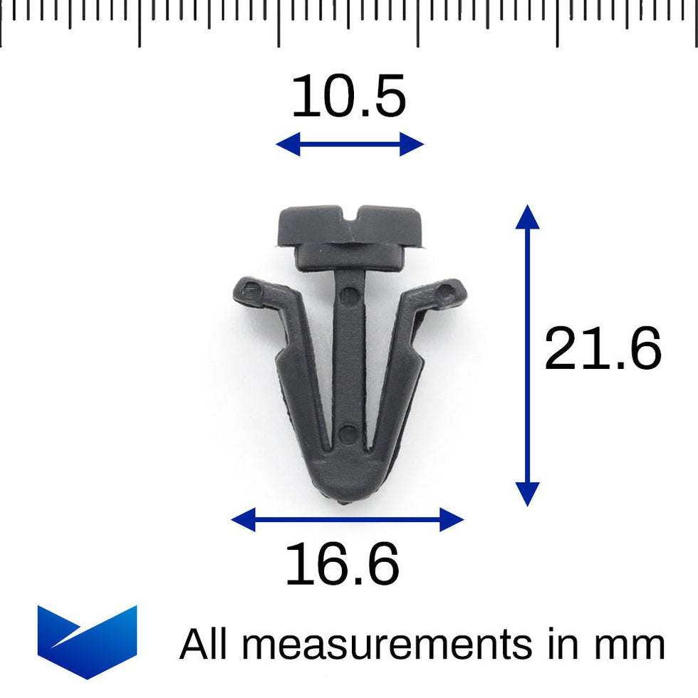 Plastic Trim Clips- For Radiator Grilles, Front Grill clips on some Ni ...