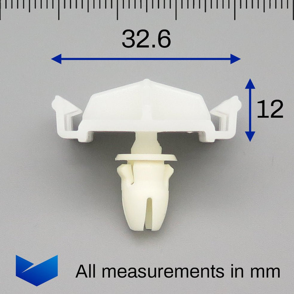 Side Moulding Trim Clip- Mercedes-Benz A0019888081 — VehicleClips