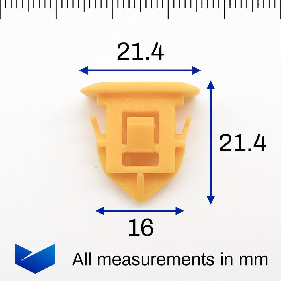 Side Skirt & Sill Cover Locator Clip, Volvo 8620997 — VehicleClips