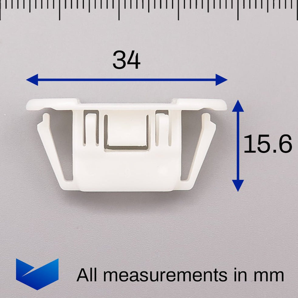 Trim Mounting Grommet, Nissan 76988-3J000 — VehicleClips