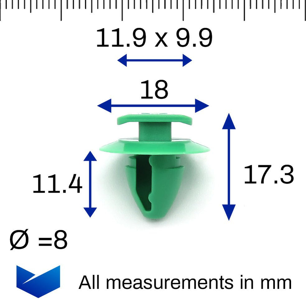 Fiat Car & Van Trim Clips, Fixings & Fasteners — VehicleClips