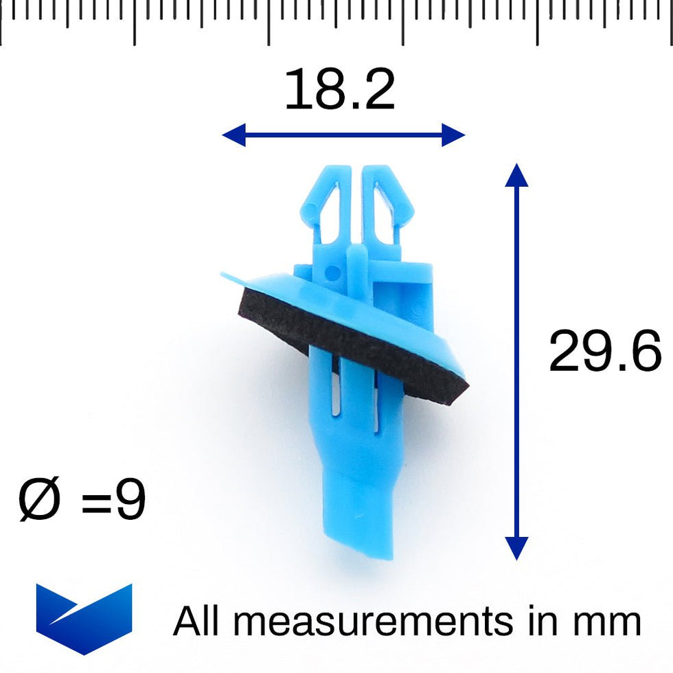 Wheel Arch Trim & Side Moulding Clips- Toyota 75492-60020 — VehicleClips